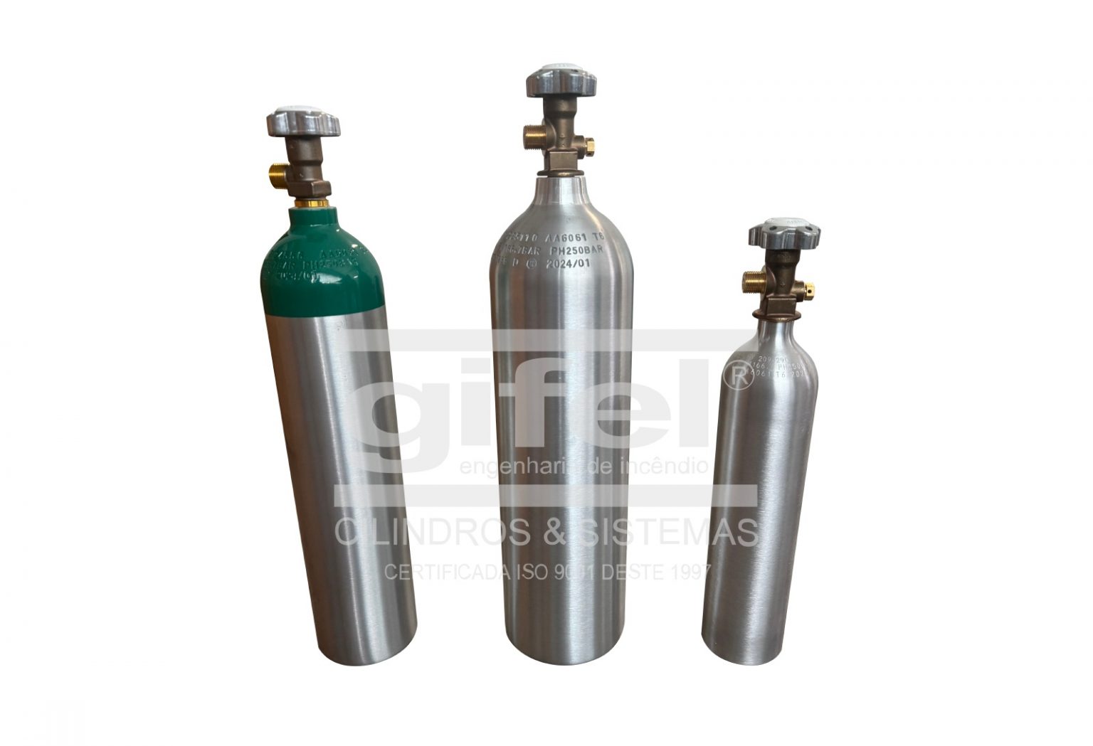 Cilindro de Nitrogênio | GIFEL - Engenharia de incêndio